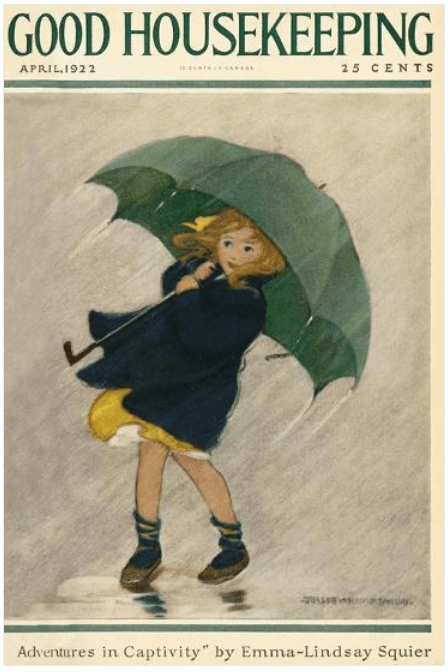 In search of an extraordinary spring 1922 magazine cover | My Life 100 ...